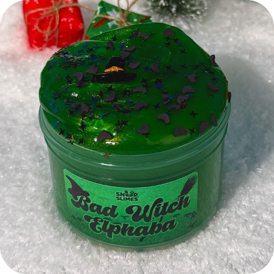 Bad Witch Elphaba Slime | Snoopslimes – snoopslimes