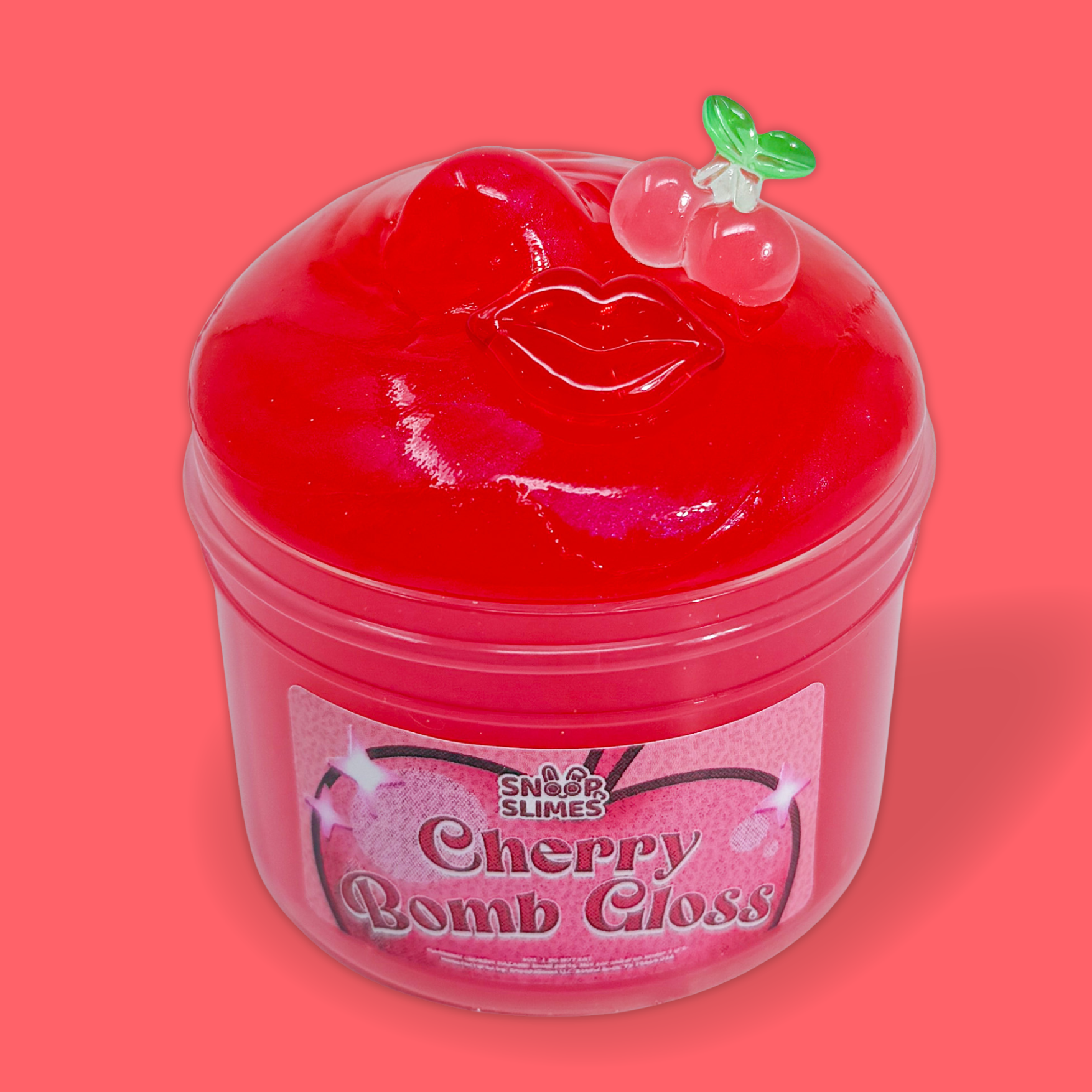 Cherry Bomb Gloss Slime | Snoopslimes – snoopslimes