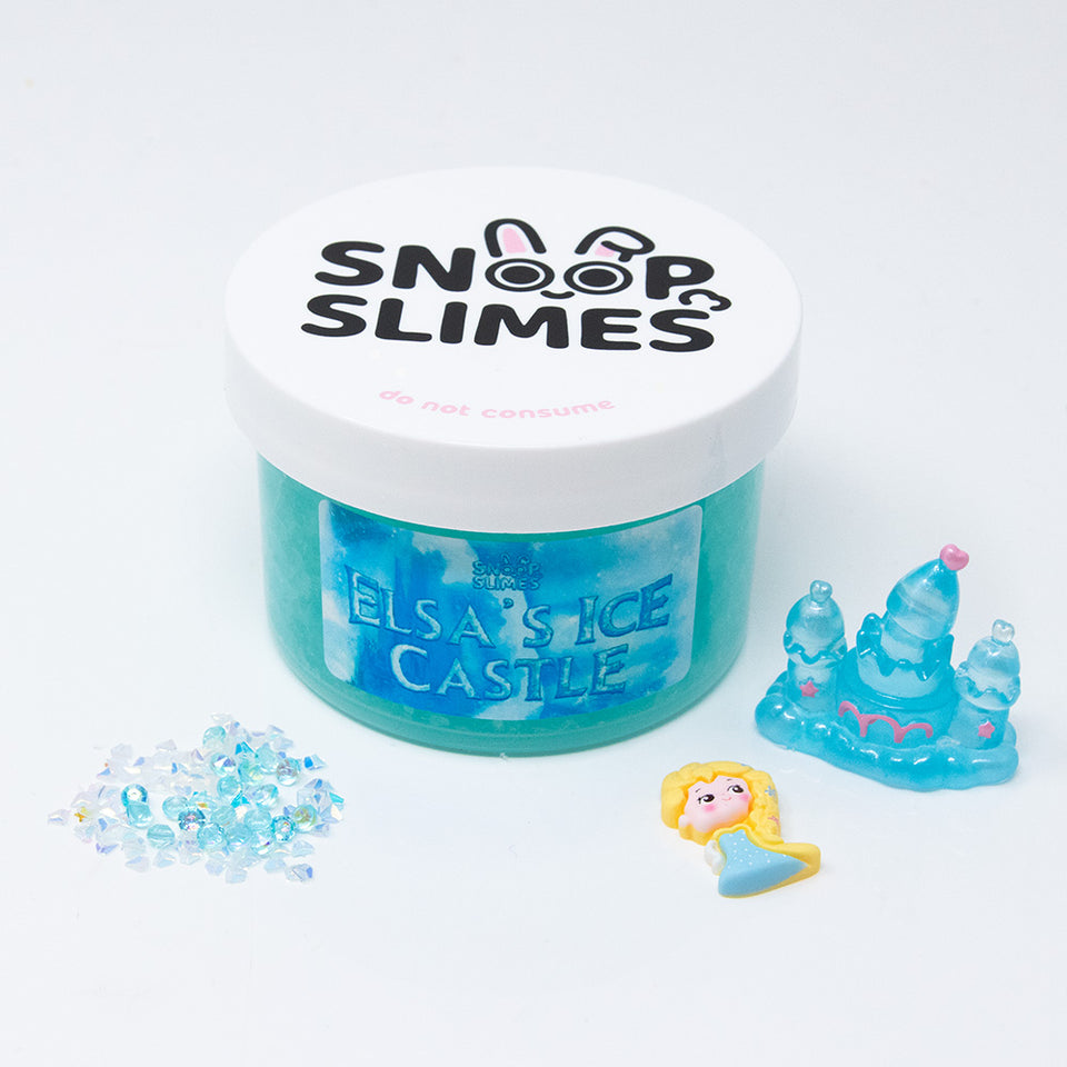 Elsa's Ice Castle Slime | Snoopslimes – snoopslimes