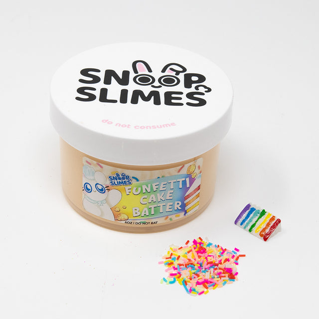 Funfetti Cake Batter Slime | Snoopslimes – snoopslimes