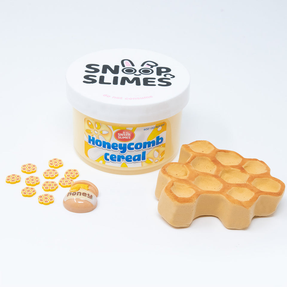Honeycomb Cereal Slime | Snoopslimes – snoopslimes