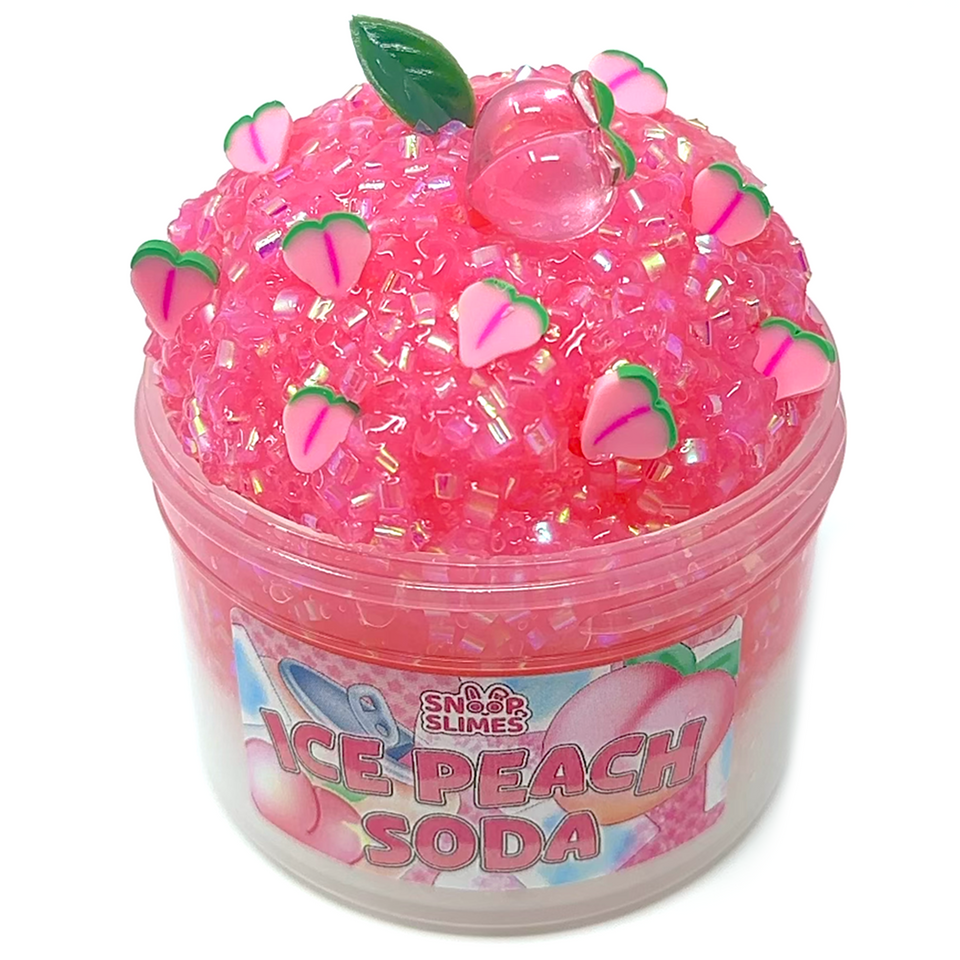 Ice Peach Soda Slime – snoopslimes