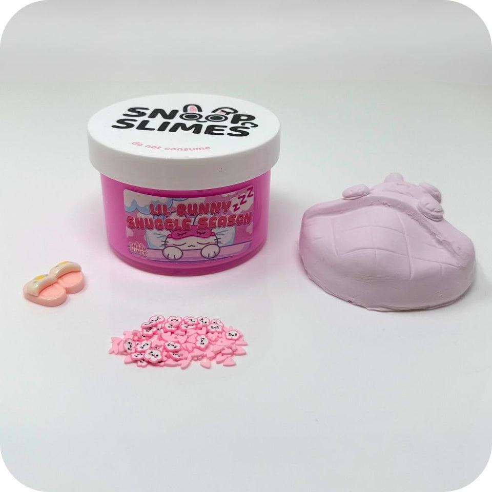 Lil Bunny Snuggle Season Slime | Snoopslimes – snoopslimes