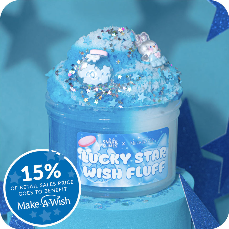 Lucky Star Wish Fluff Slime | Snoopslimes – snoopslimes