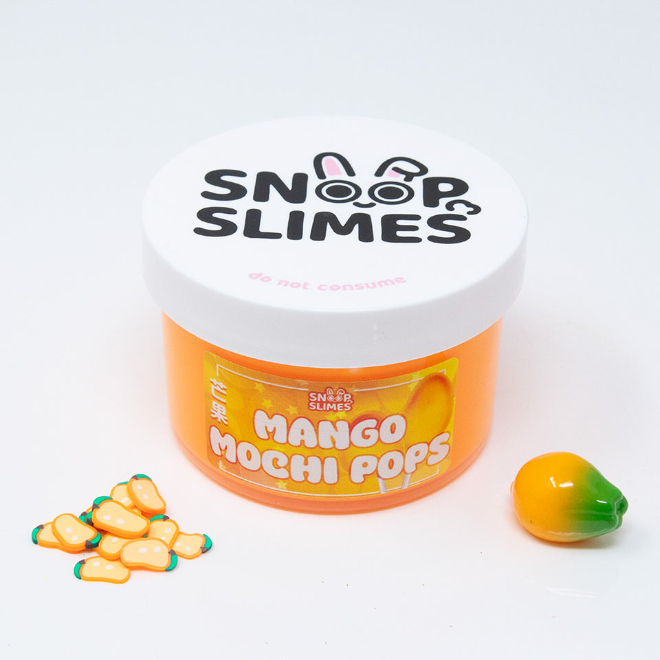 Mango Mochi Pops Slime | Snoopslimes – snoopslimes
