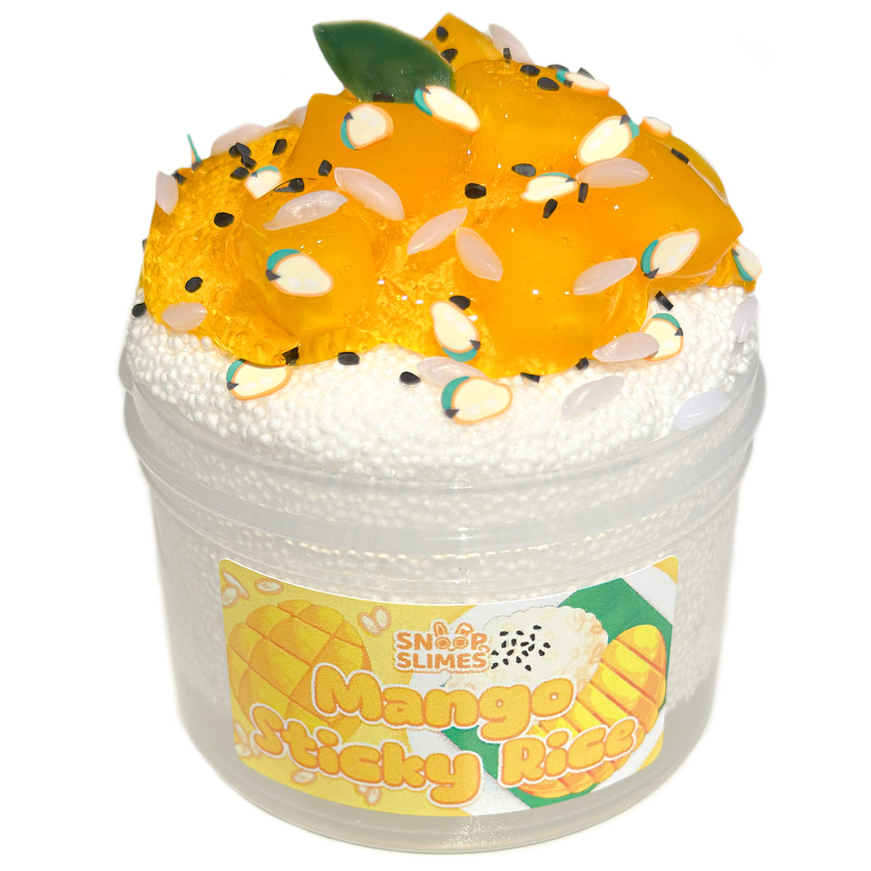 Mango Sticky Rice Slime | Snoopslimes – snoopslimes