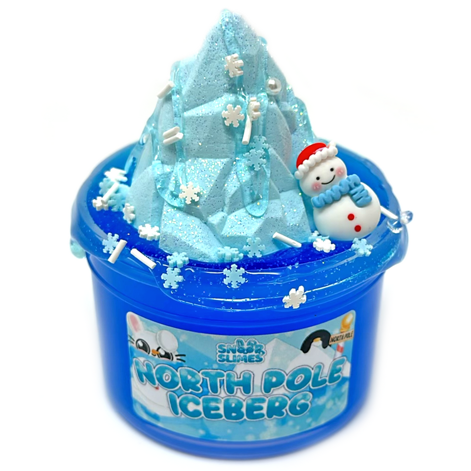 North Pole Iceberg Slime | Snoopslimes – snoopslimes