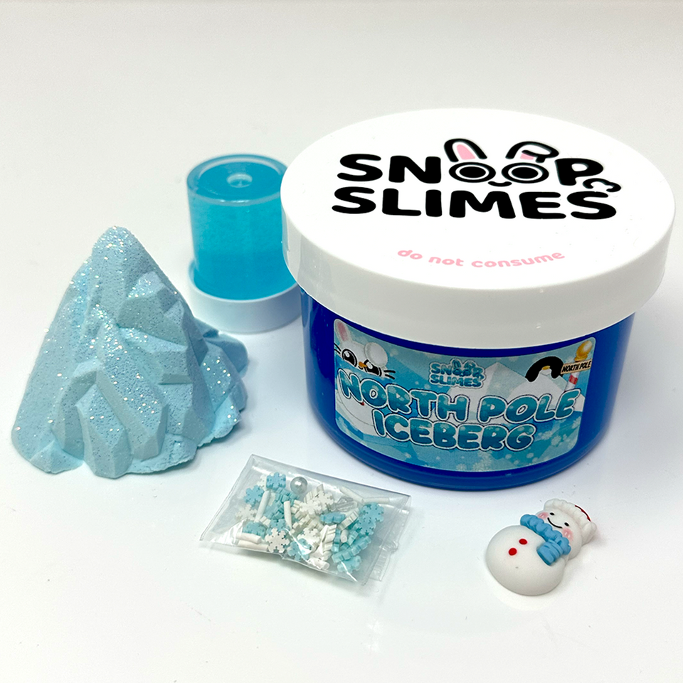 North Pole Iceberg Slime | Snoopslimes – snoopslimes