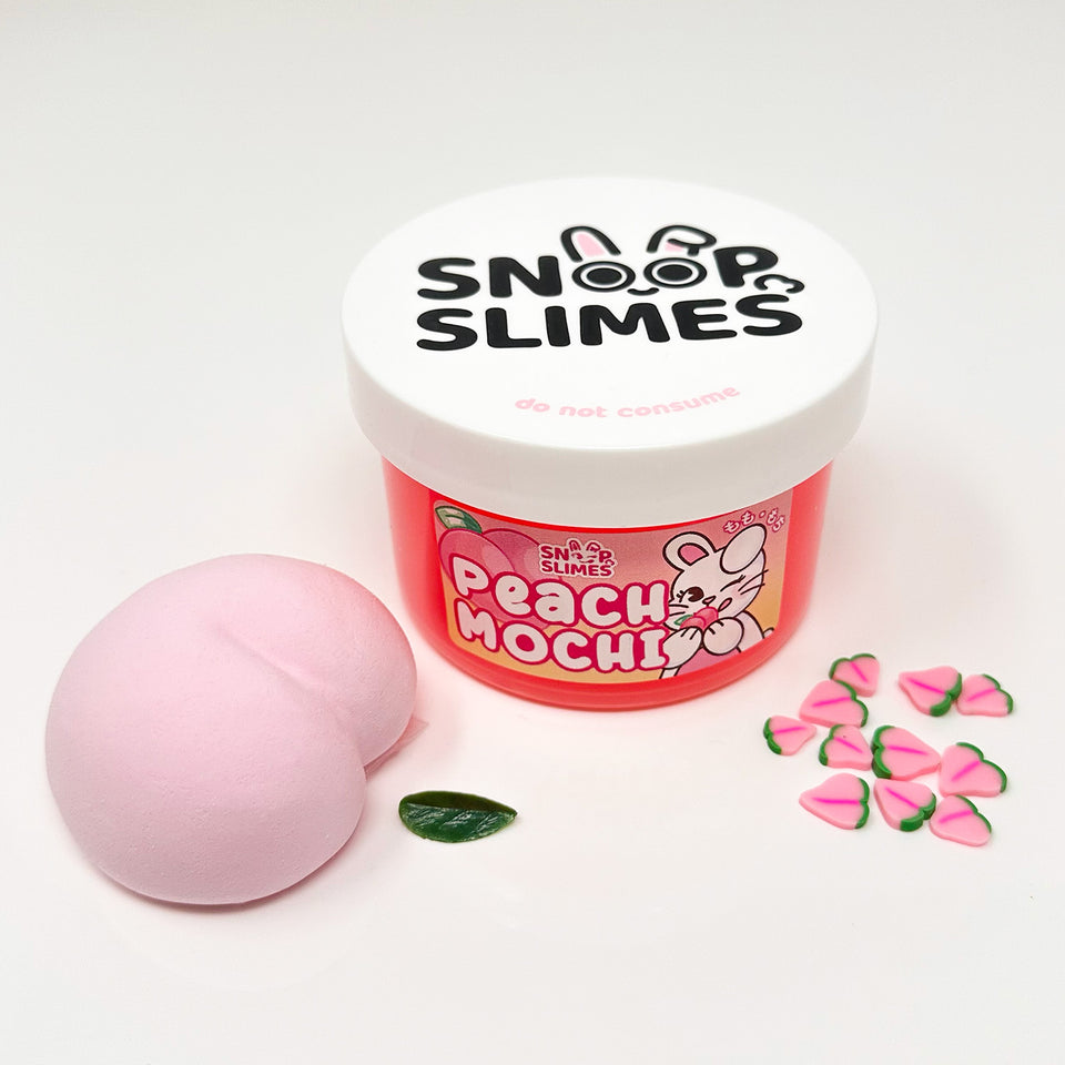 Peach Mochi Slime | Snoopslimes – snoopslimes