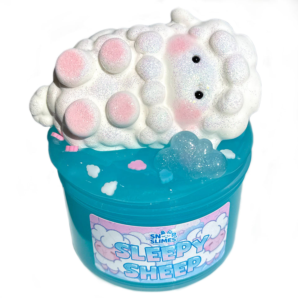 Sleepy Sheep Slime | Snoopslimes – snoopslimes