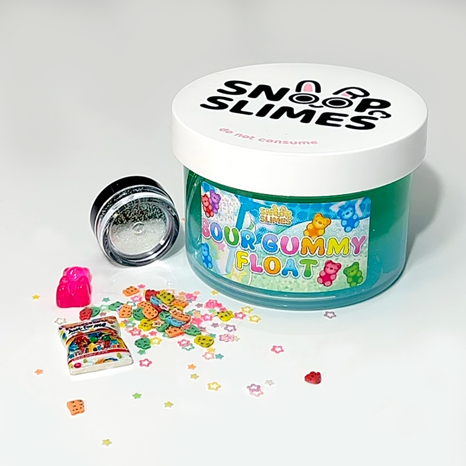 Sour Gummy Float Slime – snoopslimes