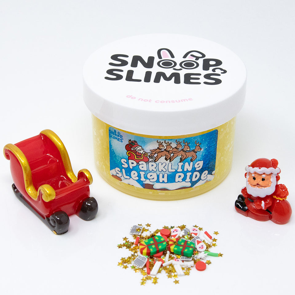 Sparkling Sleigh Ride Slime | Snoopslimes – snoopslimes